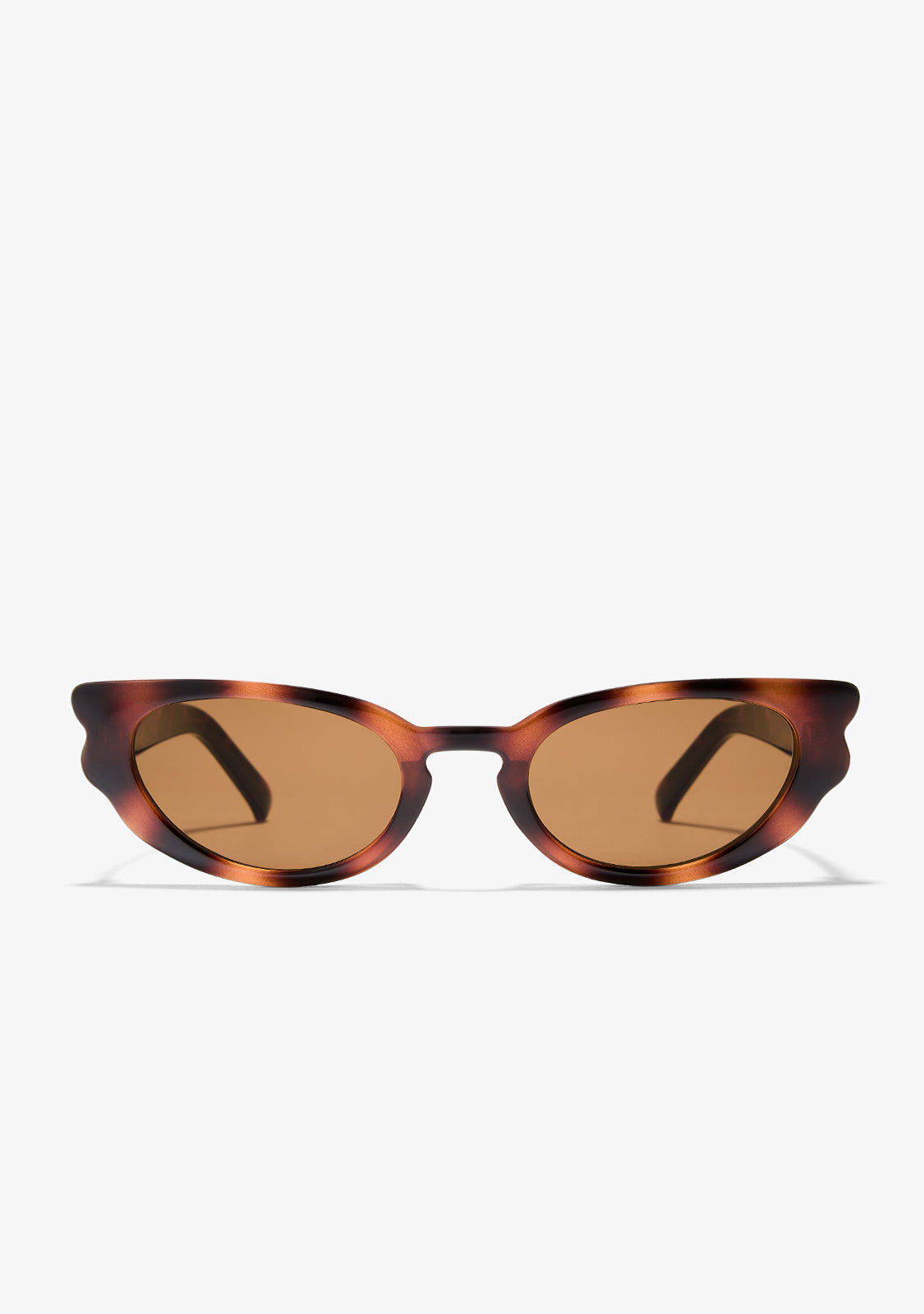 Cat-Eye Sunglasses Fawn Tort / Brown | D.Franklin